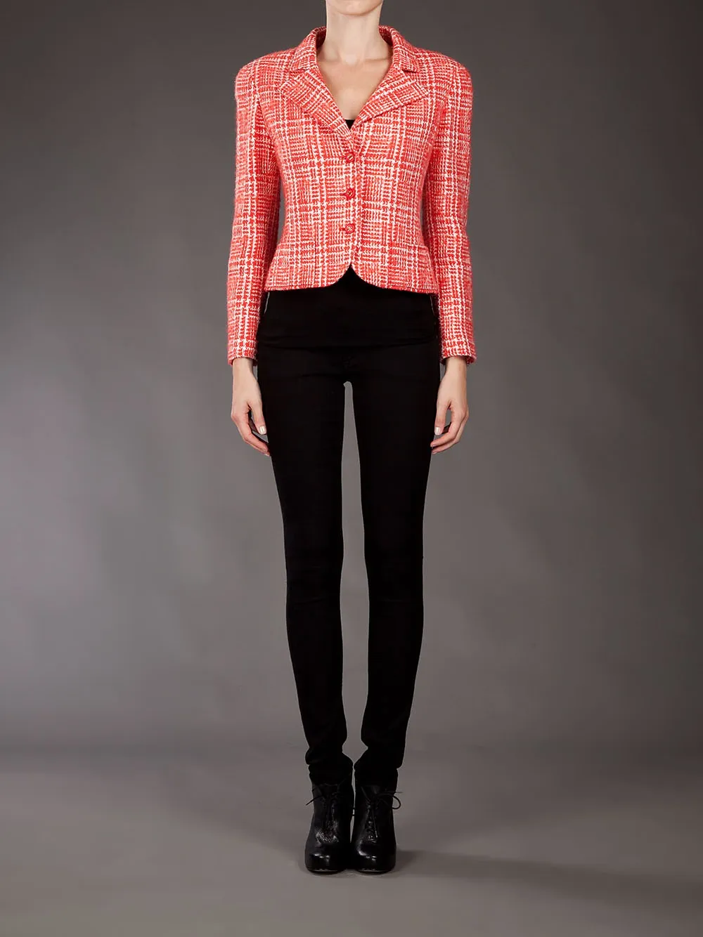 CHANEL Pre-Owned Box Jacket - Farfetch