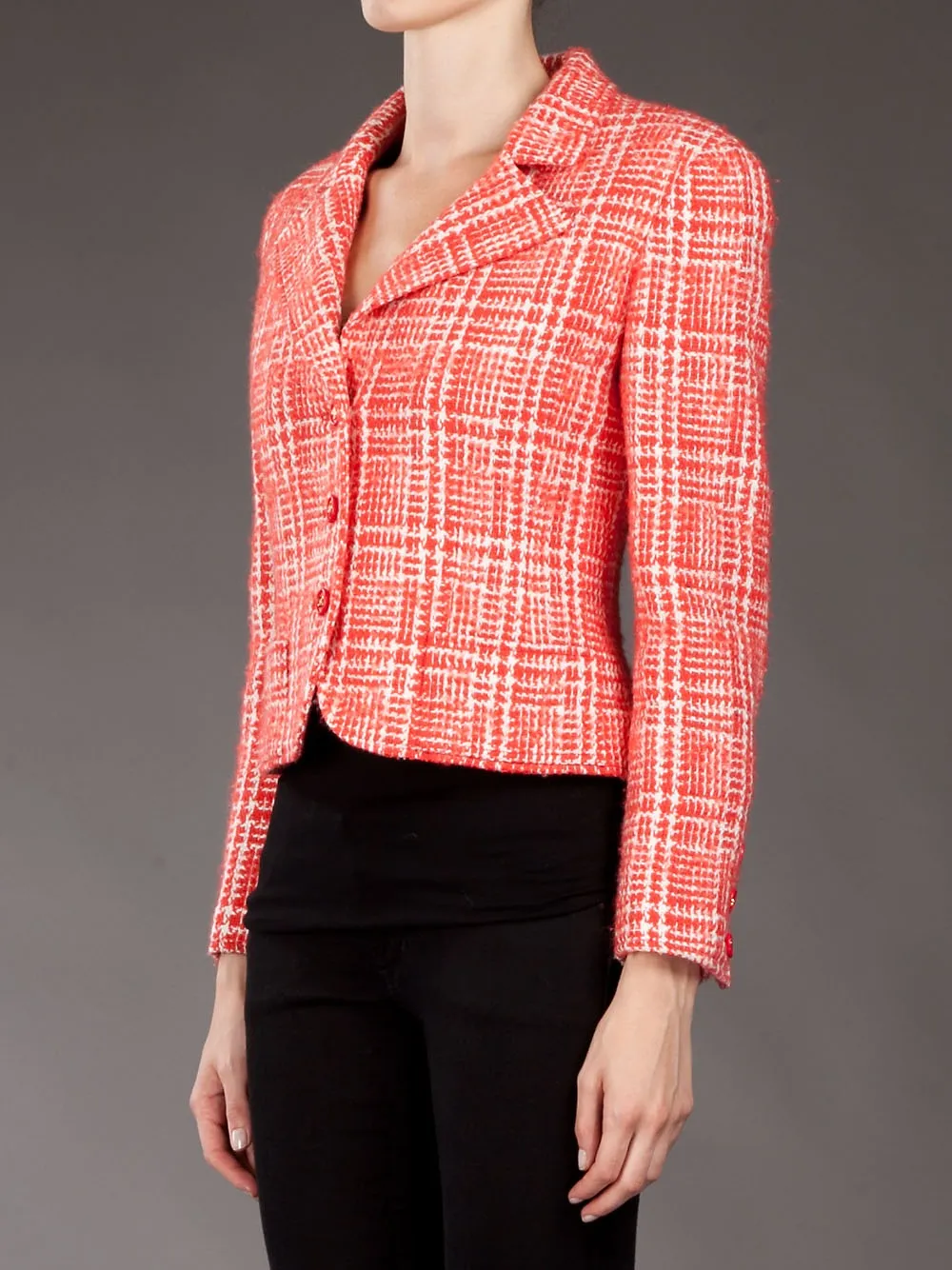 CHANEL Pre-Owned Box Jacket - Farfetch