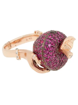 Stephen Webster Large Poison Apple Ring | Pink | FARFETCH AO