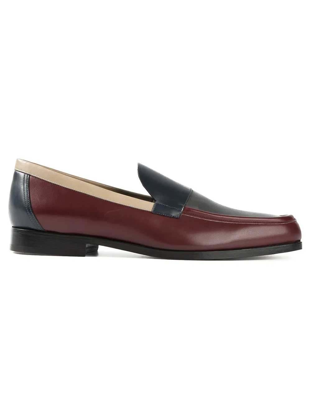 Pierre Hardy Contrasting Panel Loafers - Farfetch