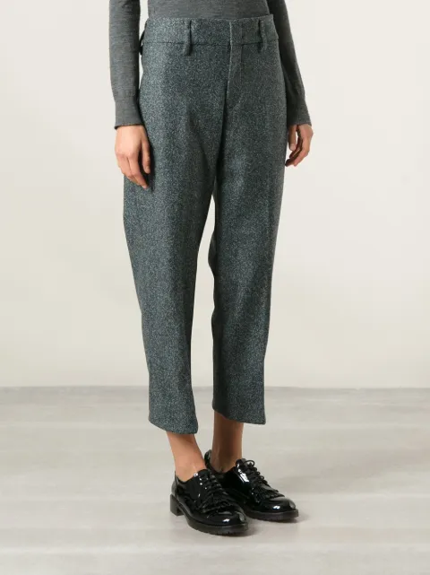 Jil Sander Cropped Tailored Trousers - Farfetch
