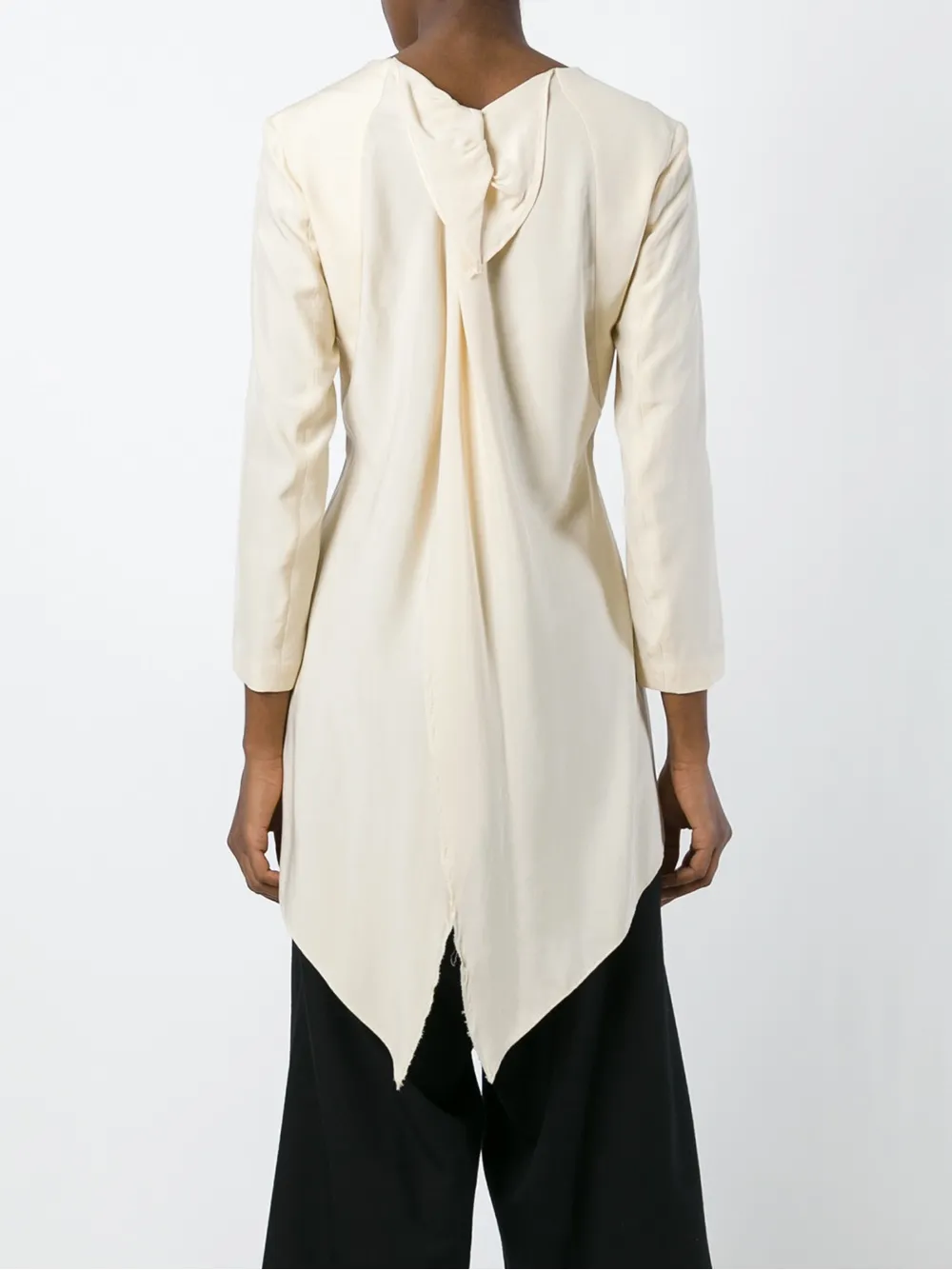 Yohji Yamamoto Vintage Deconstructed Blouse - Farfetch