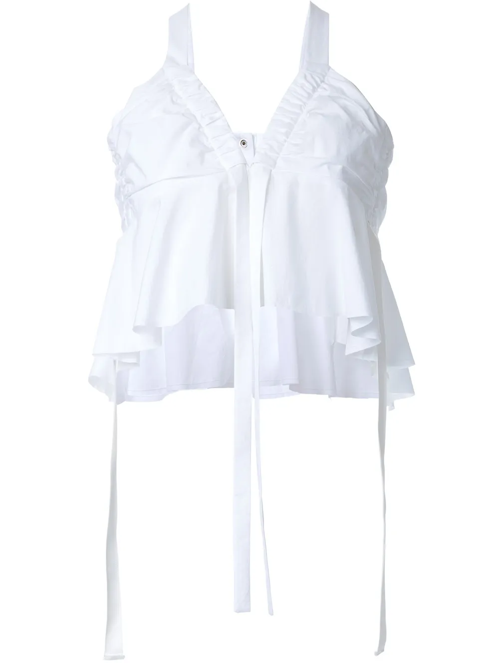 Manning Cartell Cropped V-neck Top - Farfetch