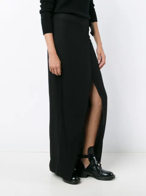 Ann Demeulemeester Wrap Maxi Skirt - Farfetch