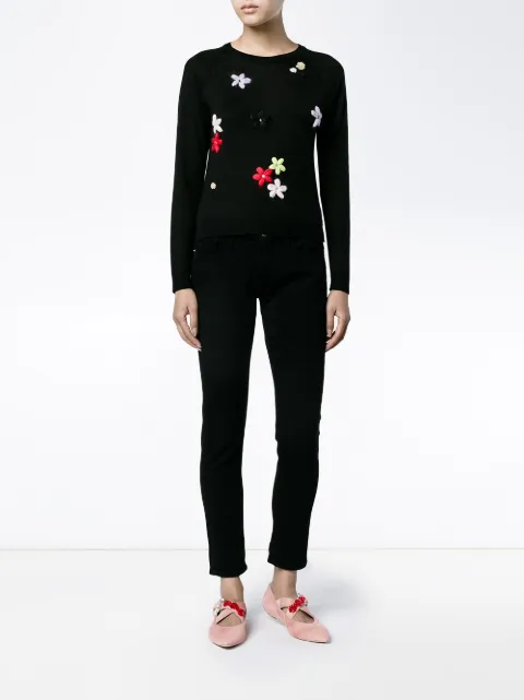 Simone Rocha Embroidered Sweater - Farfetch