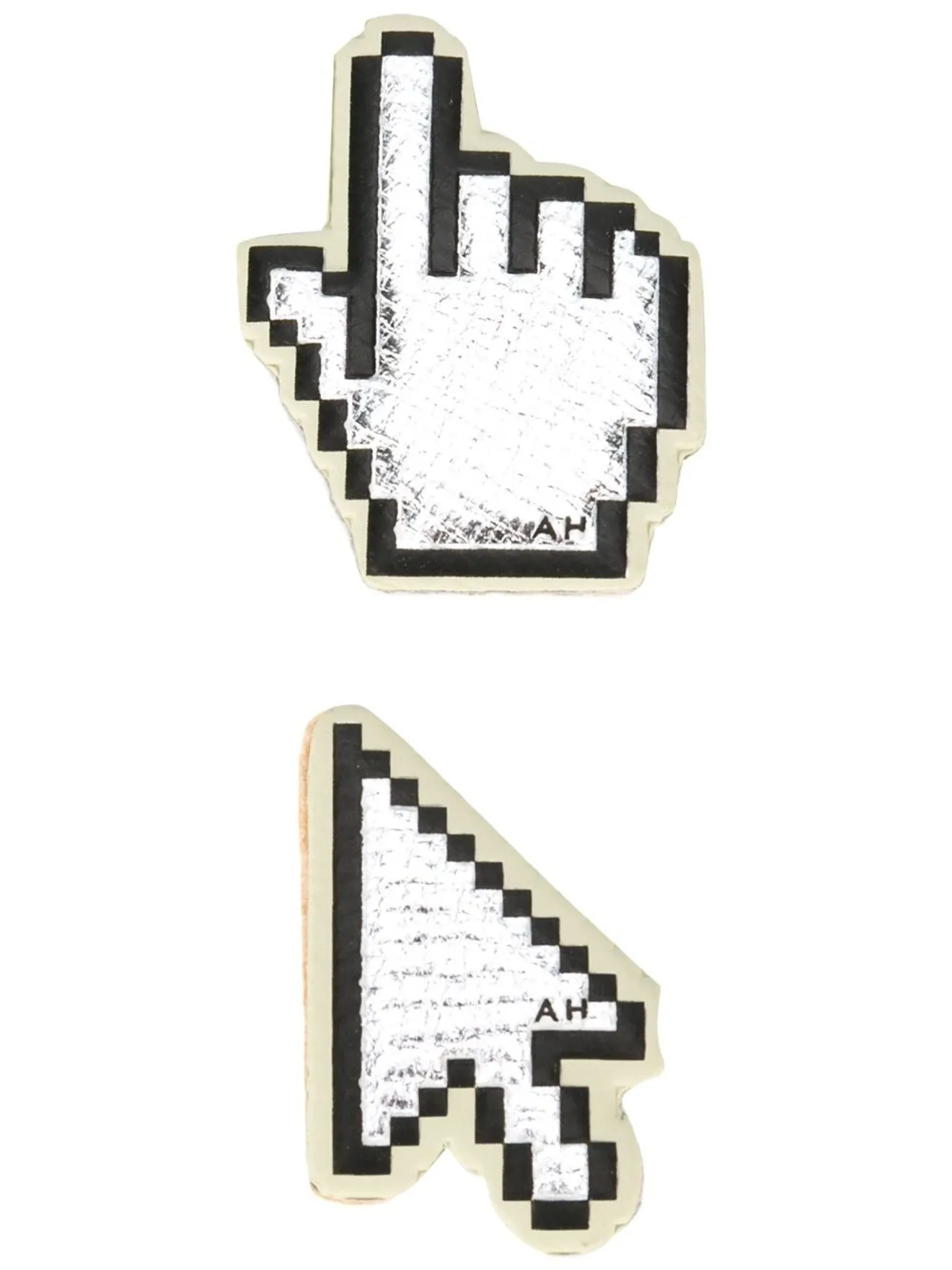 Anya Hindmarch Cursor stickers metallic | MODES