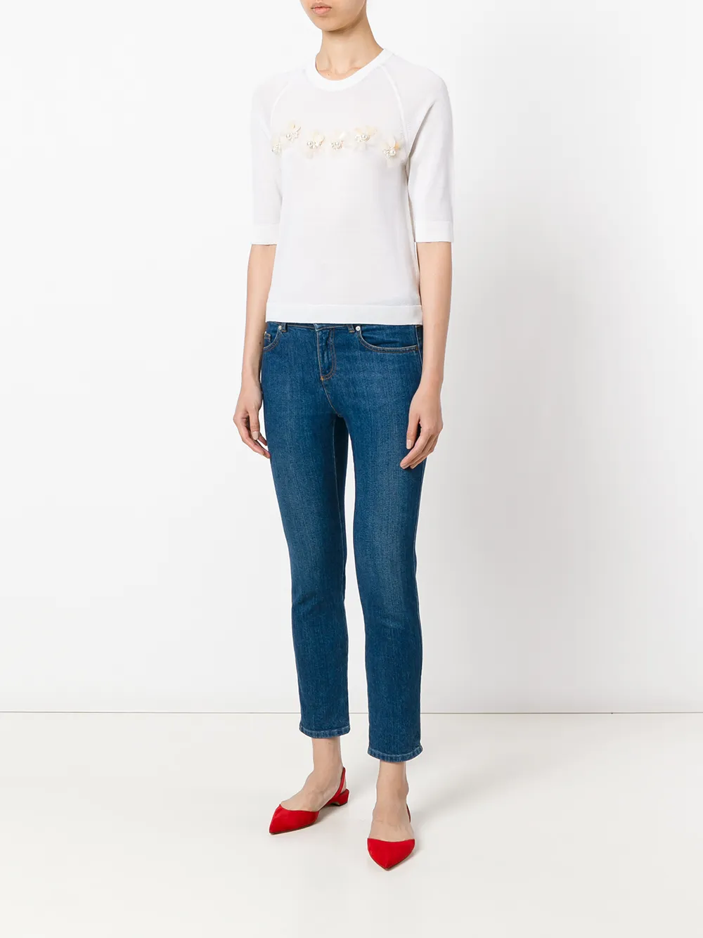 Simone Rocha Embellished Sweater - Farfetch