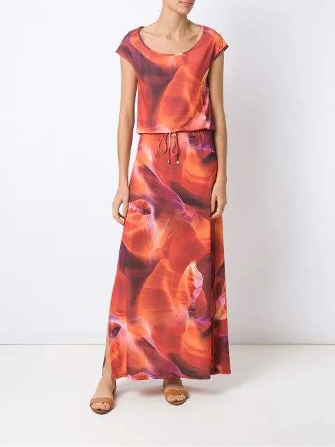 Lygia & Nanny Printed Maxi Dress - Farfetch