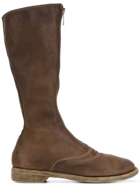 GUIDI - Zipped Front Boots in Green | ModeSens GUIDI - Zipped Front Boots in Green | ModeSens