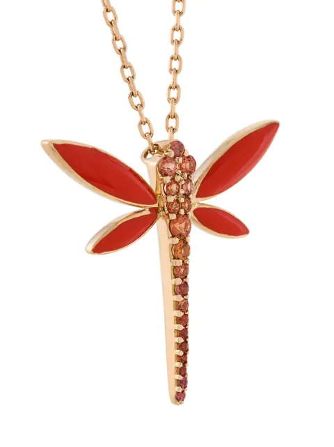 Anapsara Dragonfly Pendant Necklace - Farfetch
