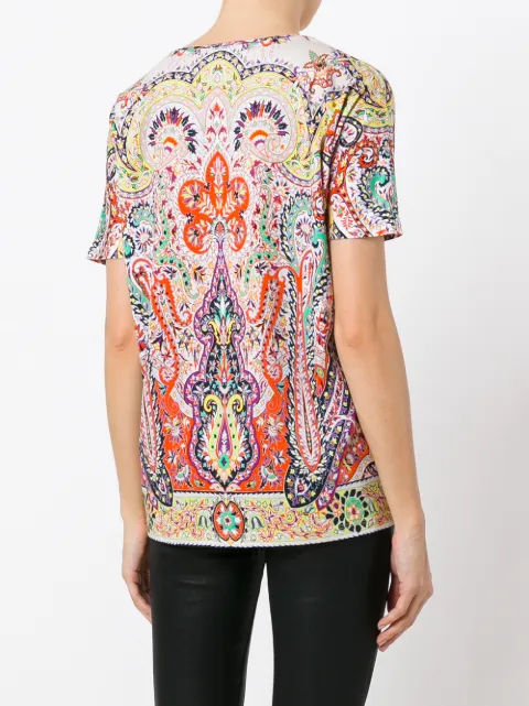 ETRO Patterned Top, Pink | ModeSens