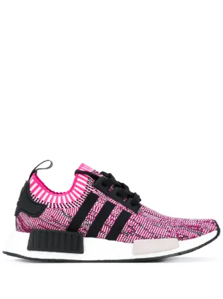 Adidas NMD_R1 Primeknit "Shock Pink" Sneakers | Pink | FARFETCH