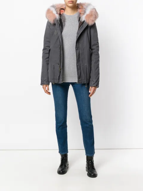 MR & MRS ITALY Knitted Jumper, Gray | ModeSens