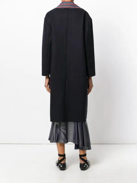 CEDRIC CHARLIER Contrast Lining Coat | ModeSens