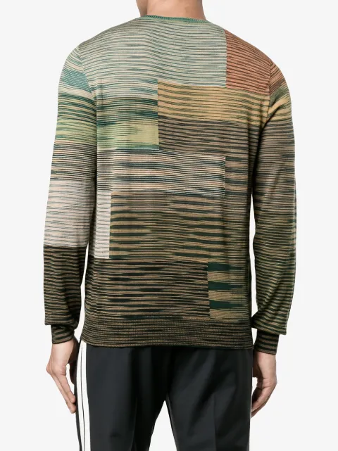 MISSONI Multi Stripe Knitted Sweater | ModeSens