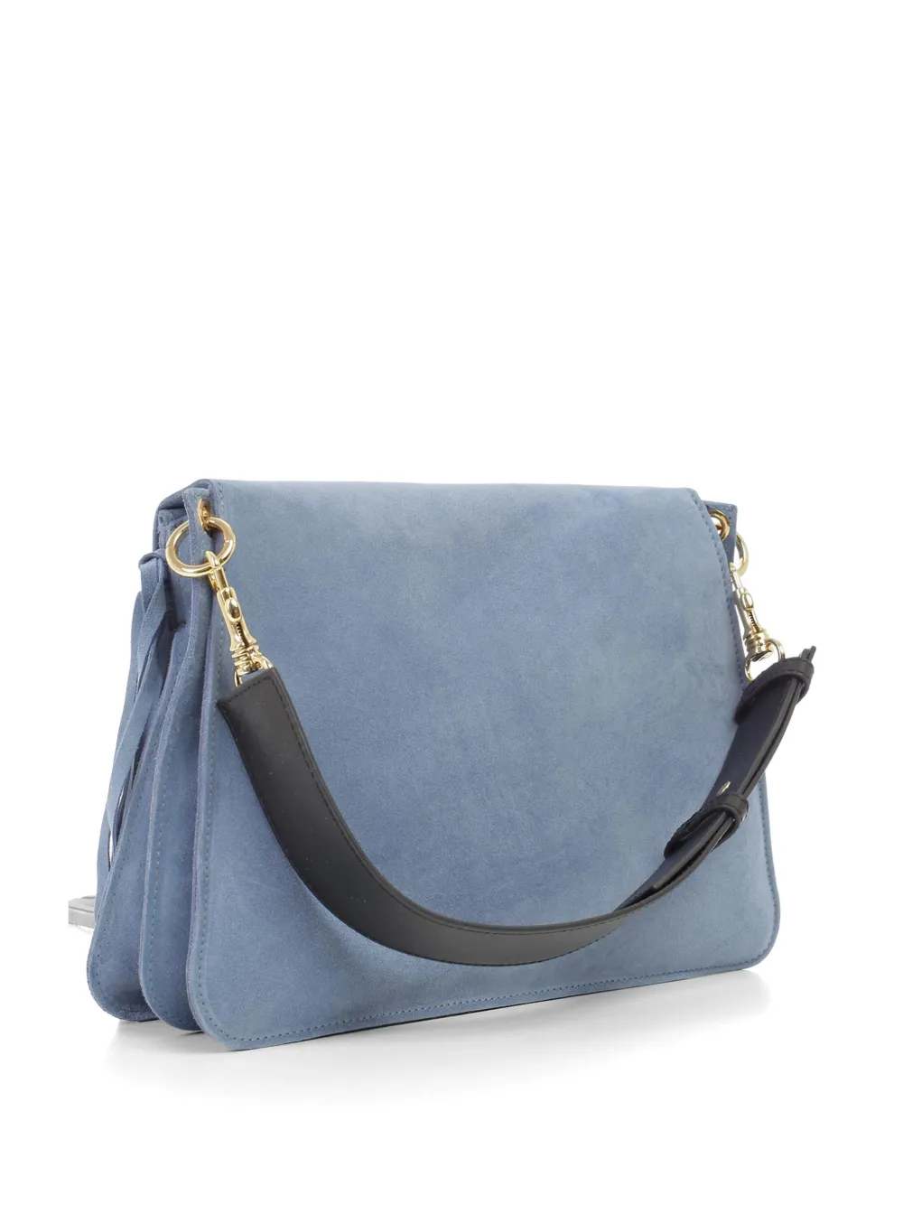 JW Anderson Pierce Fringed Shoulder Bag | Blue | FARFETCH HK