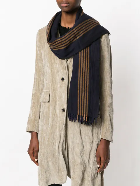 UMA WANG Fringed Edge Scarf | ModeSens