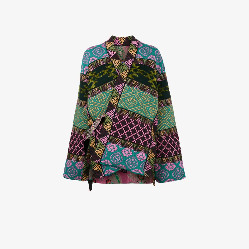 Etro Reversible patchwork jacket | Oversized Jackets | Browns