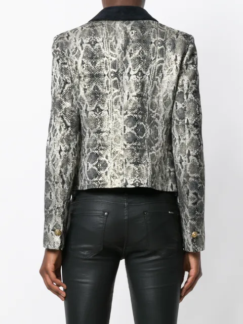 JUST CAVALLI - Snakeskin Print Dinner Jacket | ModeSens