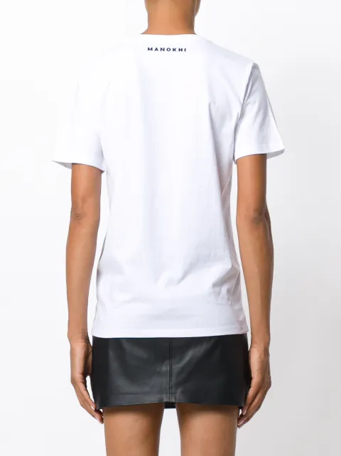 Manokhi Ain't No Squad Print T-shirt - Farfetch