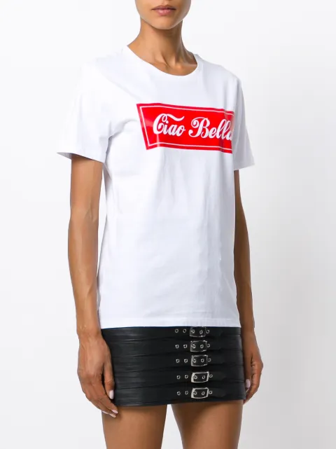 Manokhi Ciao Bella T-Shirt Aw18 | Farfetch.com