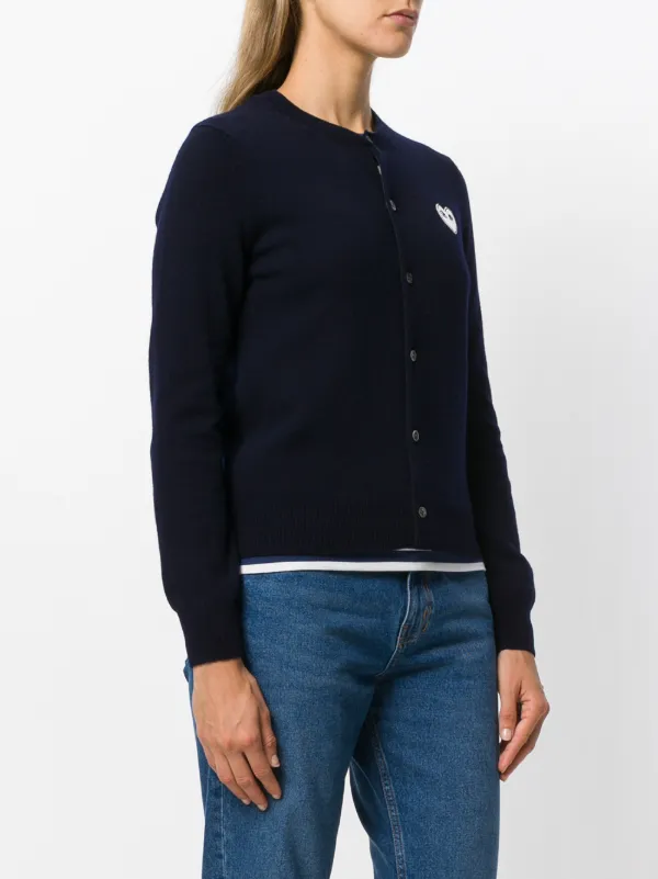 Comme Des Garçons Play ハートロゴ カーディガン 通販 - FARFETCH Comme Des Garçons Play ハートロゴ カーディガン 通販 - FARFETCH
