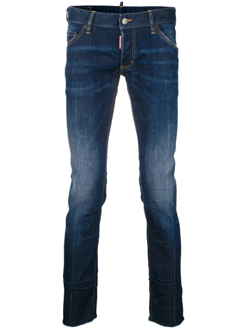 Dsquared2 Dark Blue Denim Jeans | ModeSens