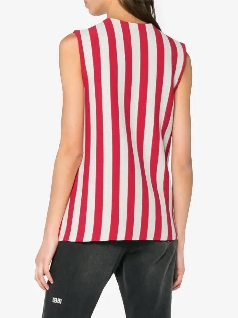 Calvin Klein 205W39nyc Sleeveless Stripe Top - Farfetch