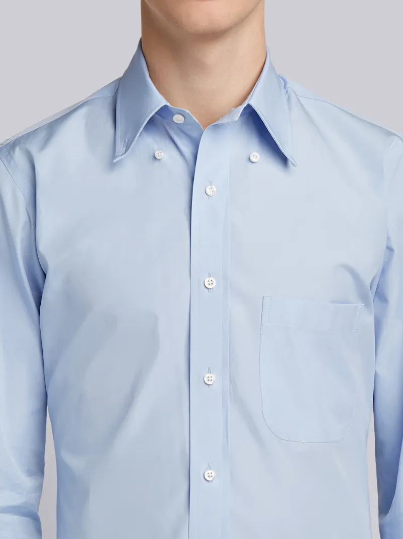 Solid Poplin Dress Shirt | Thom Browne Official Solid Poplin Dress Shirt | Thom Browne Official