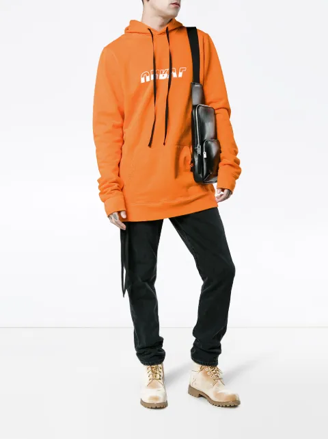 UNRAVEL PROJECT Logo Longline Hoodie - Farfetch