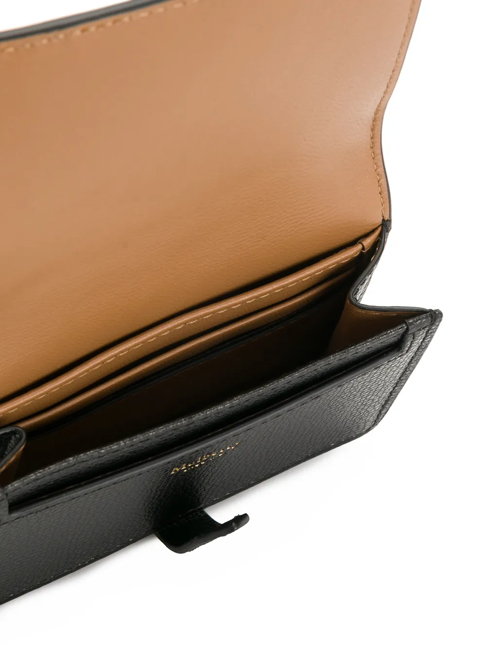 Mulberry Logo Tab Purse | Brown | FARFETCH UK