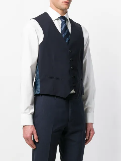 Tonello Plain Single Breasted Waistcoat HK$1,555 Overseas Shopping Fast ...