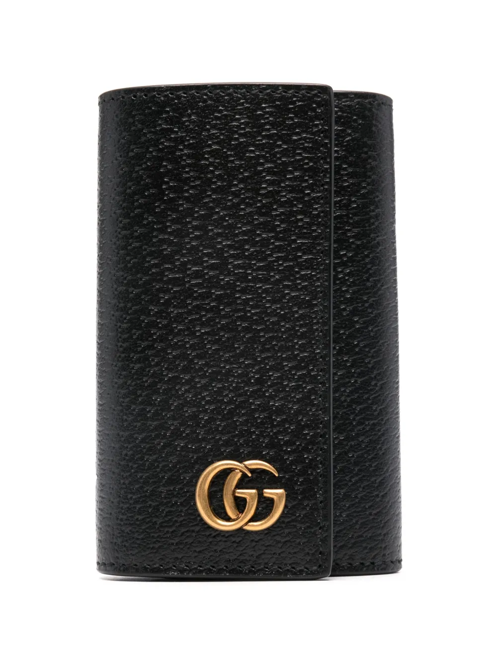 Gucci Double G Leather Key Case - Farfetch
