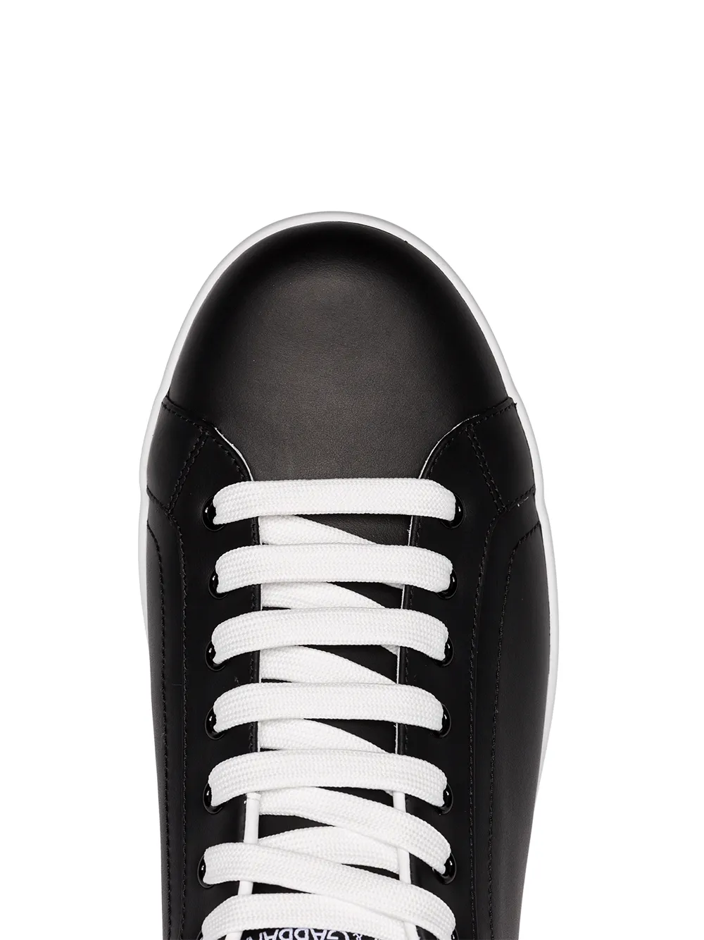 Shop Dolce Gabbana Portofino Lace up Sneakers With Express Delivery