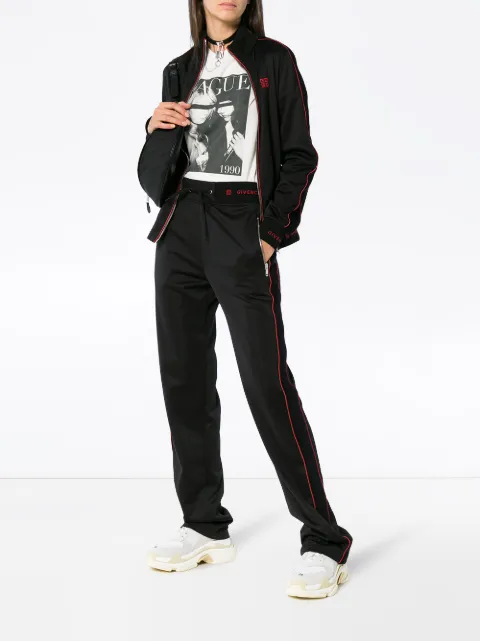 Givenchy Side-Stripe Logo Track Pants Aw18 | Farfetch.Com