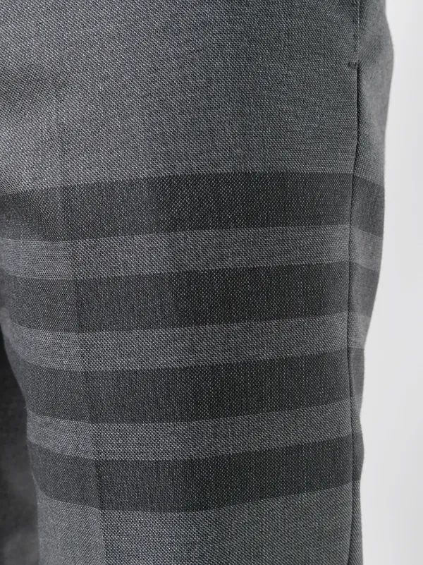 Thom Browne 4-Bar Skinny-Fit Trouser | Grey | FARFETCH Thom Browne 4-Bar Skinny-Fit Trouser | Grey | FARFETCH