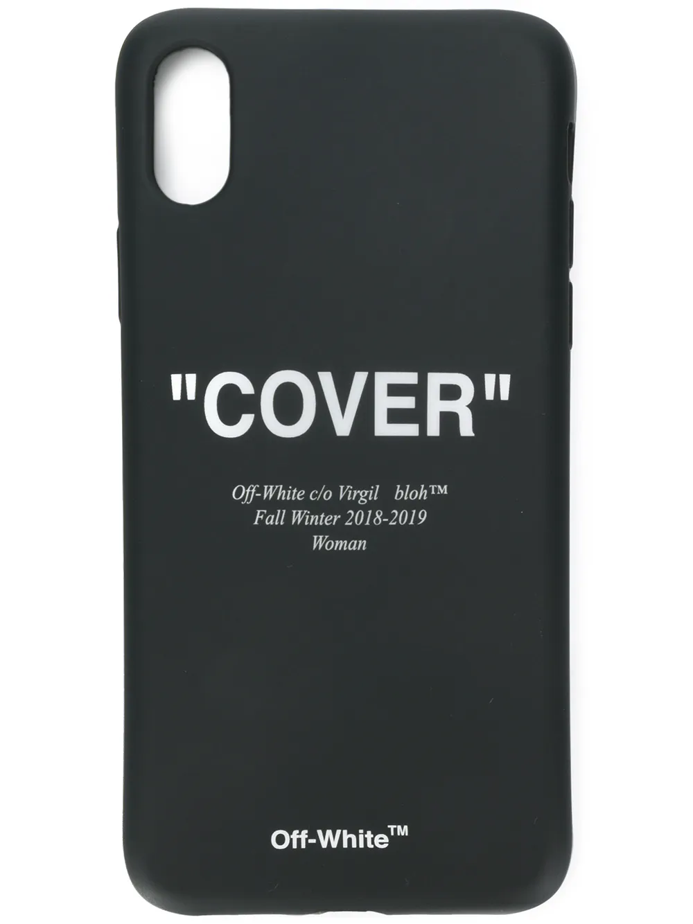 Off-White 'Cover' Printed iPhone X Case - Farfetch