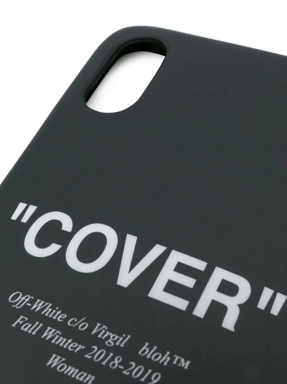 Off-White 'Cover' Printed iPhone X Case - Farfetch