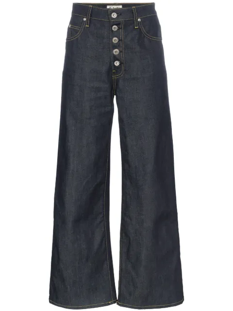 Eve Denim Charlotte High-waist Wide Leg Jeans In Blue | ModeSens