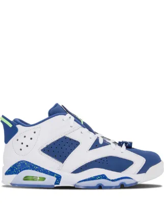 Jordan Air Jordan 6 Retro Low "Seahawks" Sneakers | White | FARFETCH