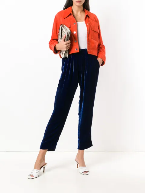 Forte Forte cropped trousers £148 - Shop Online SS19. Same Day Delivery ...