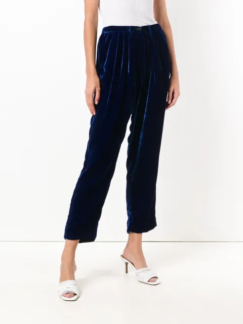 Forte Forte cropped trousers £148 - Shop Online SS19. Same Day Delivery ...