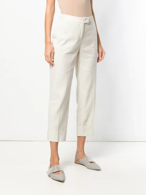 Fabiana Filippi Cropped Cigarette Pants | Farfetch.com