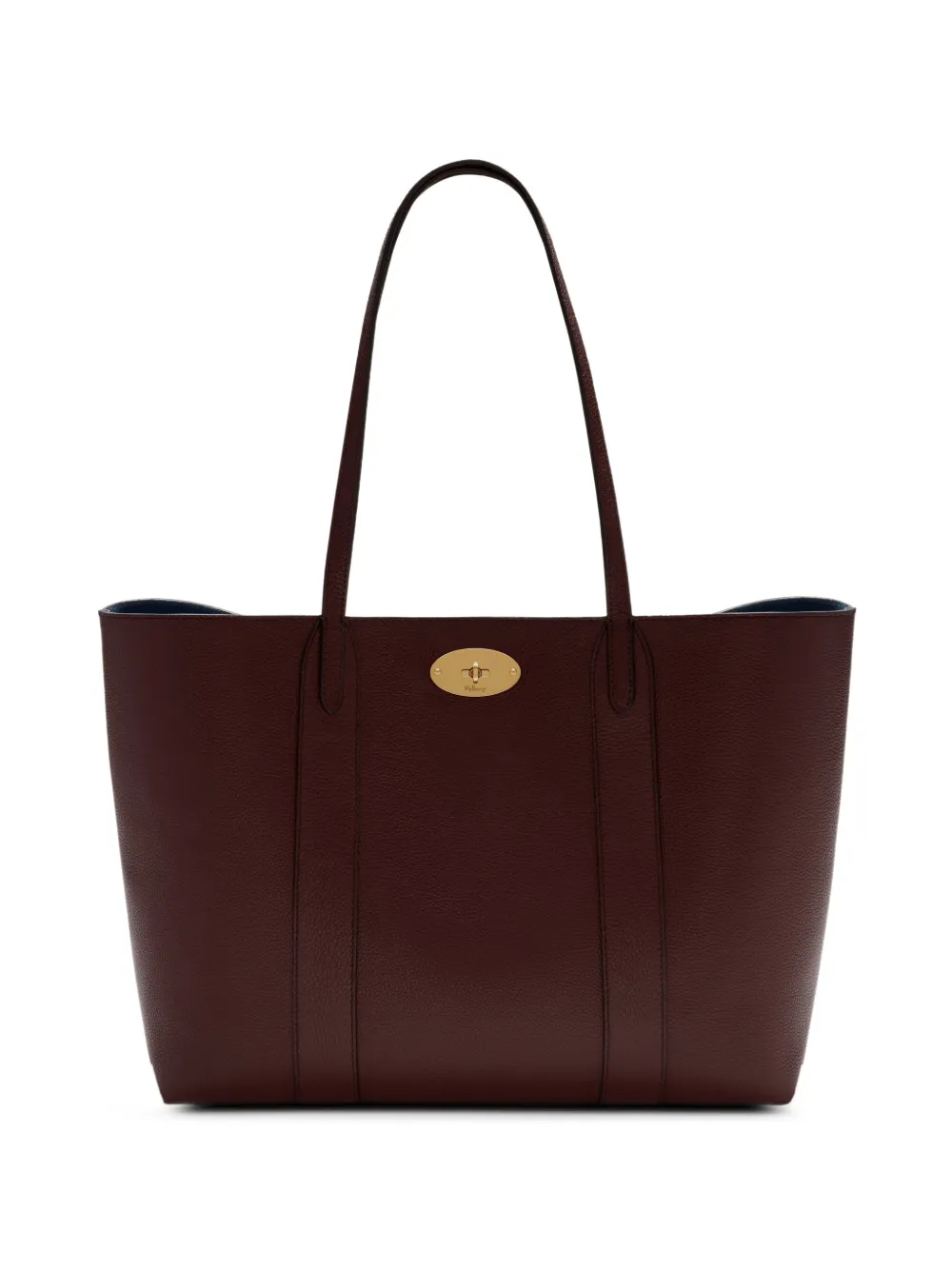 Mulberry Bayswater Grained Tote Bag | Red | FARFETCH UK