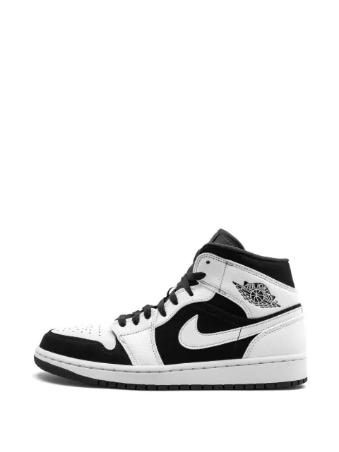 Jordan Air Jordan 1 Mid Tuxedo - Farfetch