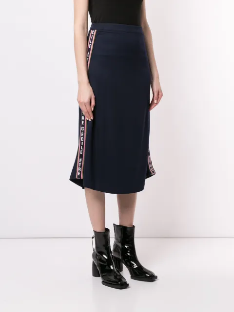 Être Cécile Rib Midi Skirt - Farfetch