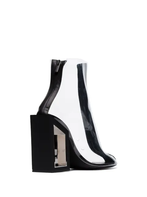 Nicholas Kirkwood Black Void 105 PVC Ankle Boots - Farfetch