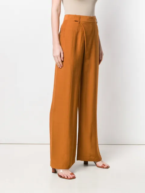 3.1 Phillip Lim Front Wrap Wide Leg Trousers - Farfetch