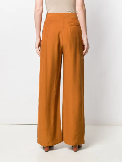 3.1 Phillip Lim Front Wrap Wide Leg Trousers - Farfetch