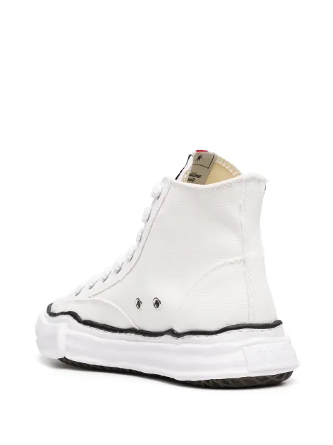 Maison Mihara Yasuhiro white Peterson Original Sole high-top sneakers ...